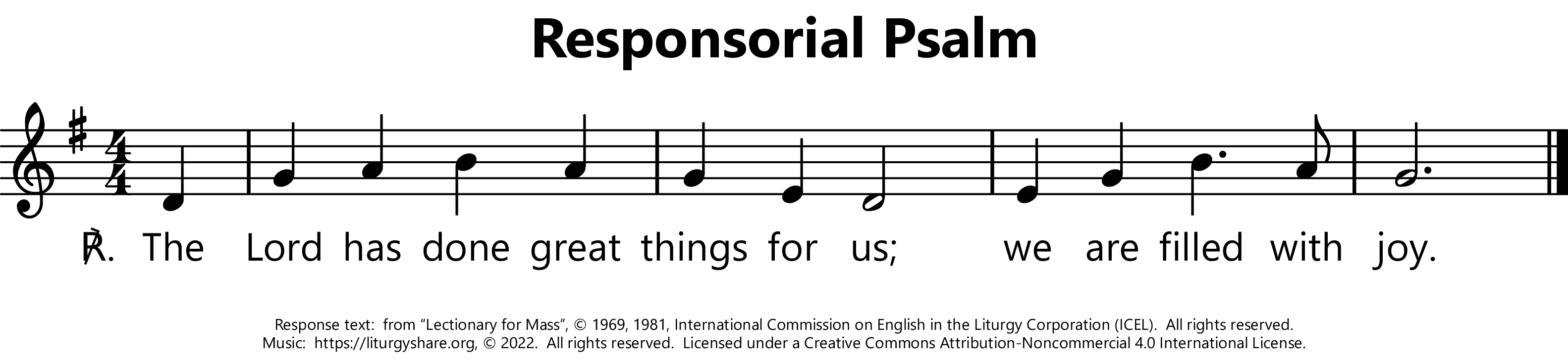 30th Sunday in Ordinary Time: Responsorial Psalm, Year B